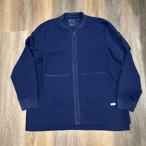 Figs | Jackets & Coats | Figs Bellery Scrub Jacket Womens Xl Technical ...